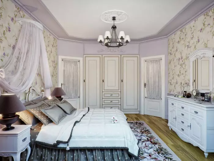 Provence загварын унтлагын өрөө + зураг 12310_8