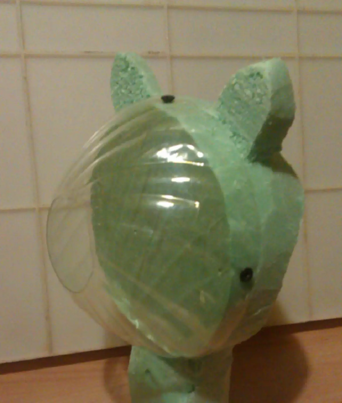 Owl of plastic bottles 12393_6