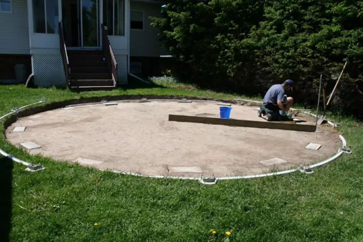 How to install a frame pool at the cottage + video 12428_3
