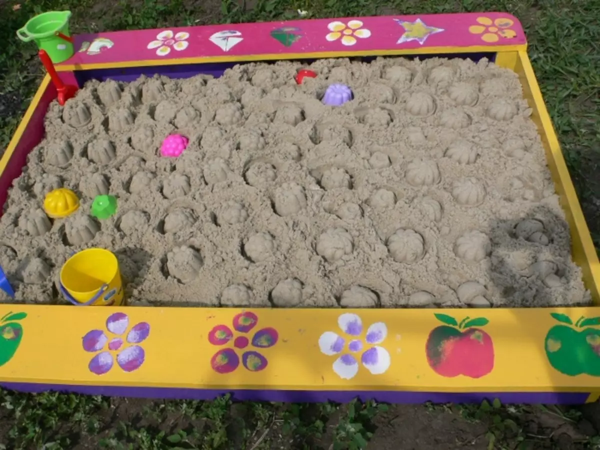 ארגז חול עם מכסה לגן ילדים 12431_12