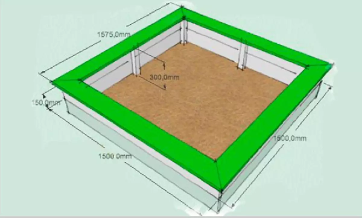 Çocuklar için ahşap sandbox + fotoğraf 12434_5