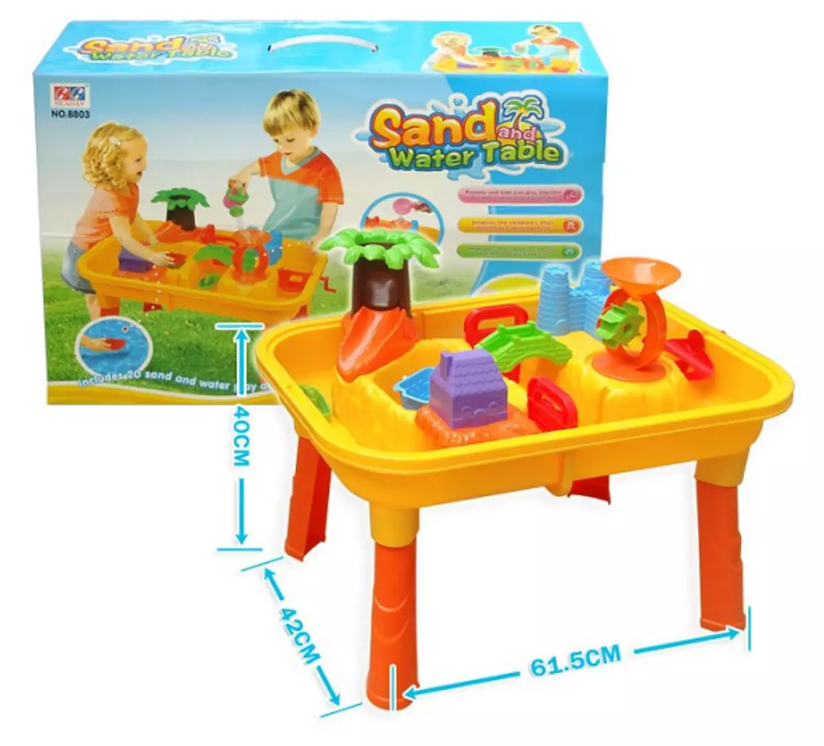 Haurrentzako plastikozko sandbox 12435_4