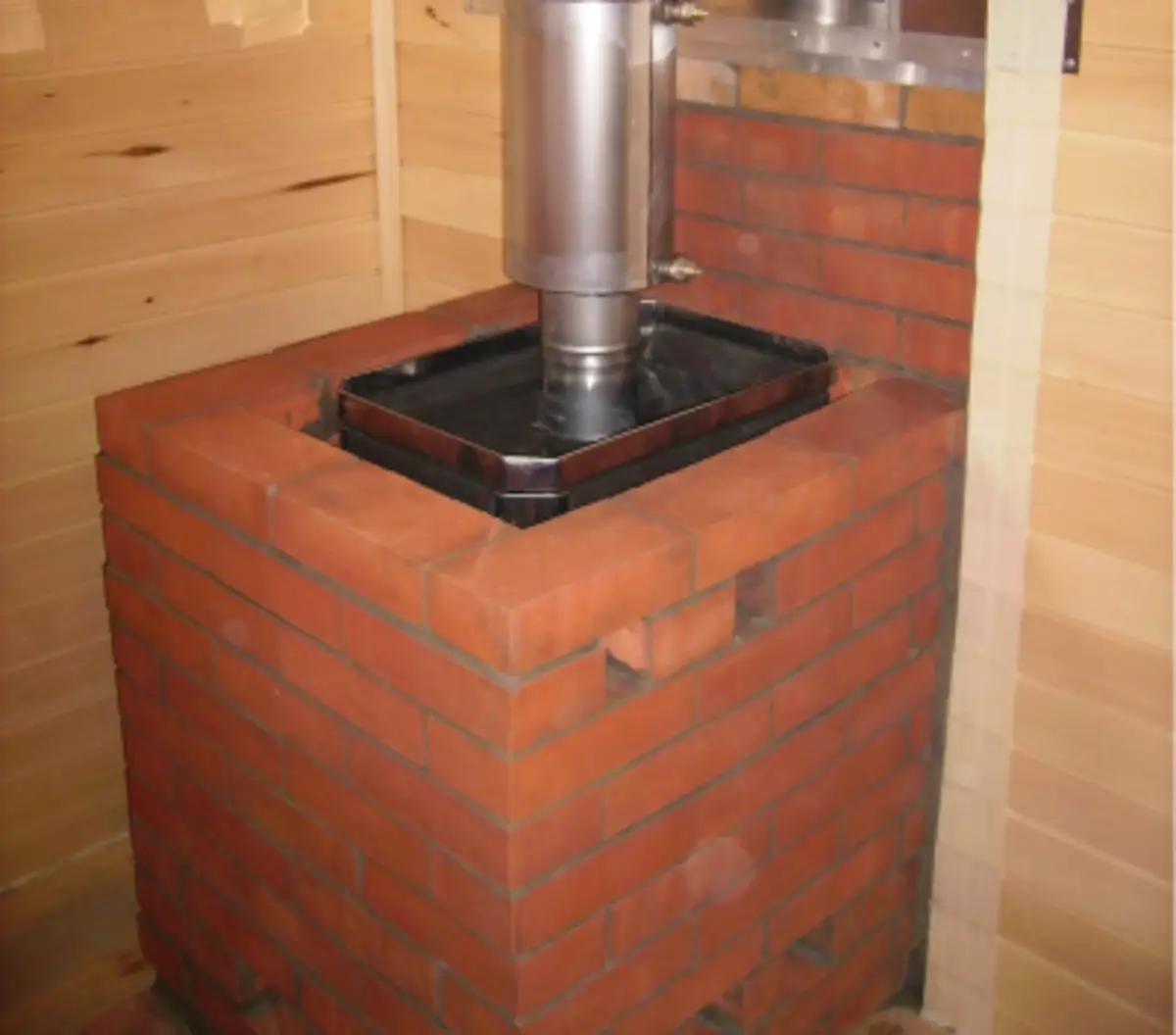 Como definir o forno de ferro no tijolo de banho 12652_13