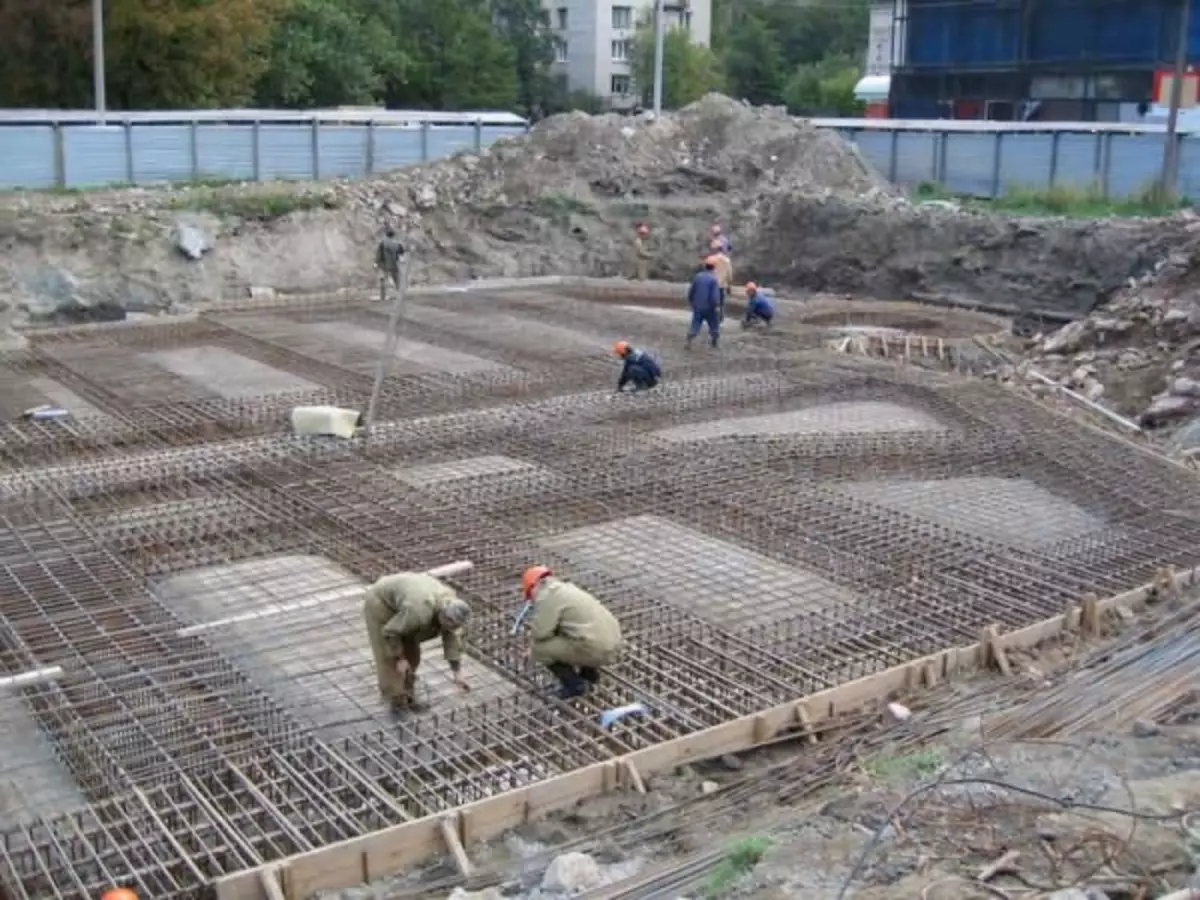 Förstärkning av Slab Foundation