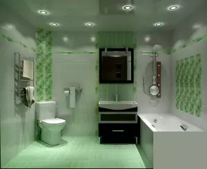 Phòng tắm xanh