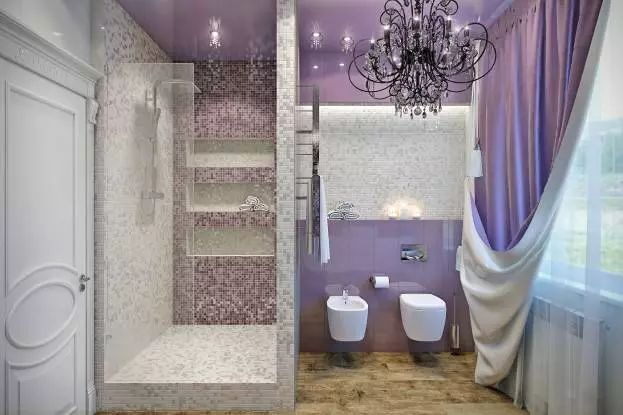 აბაზანა დიზაინი Lilac Color + ფოტო 1425_18