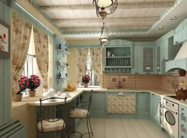 Kitchen in the style of Provence do it yourself + photo 1544_3