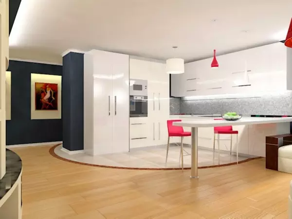 Kjøkkendesign i stil med minimalisme + bilde 1545_4