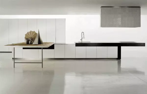 Virtuves dizains minimālisma stilā + fotoattēls 1545_9