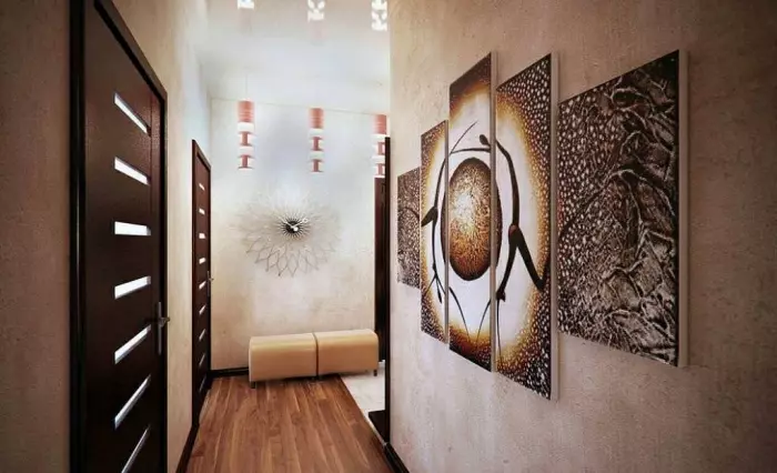 Kif beautifully shove wallpaper fil-hallway + ritratt 154_12