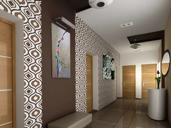 Kif beautifully shove wallpaper fil-hallway + ritratt 154_13