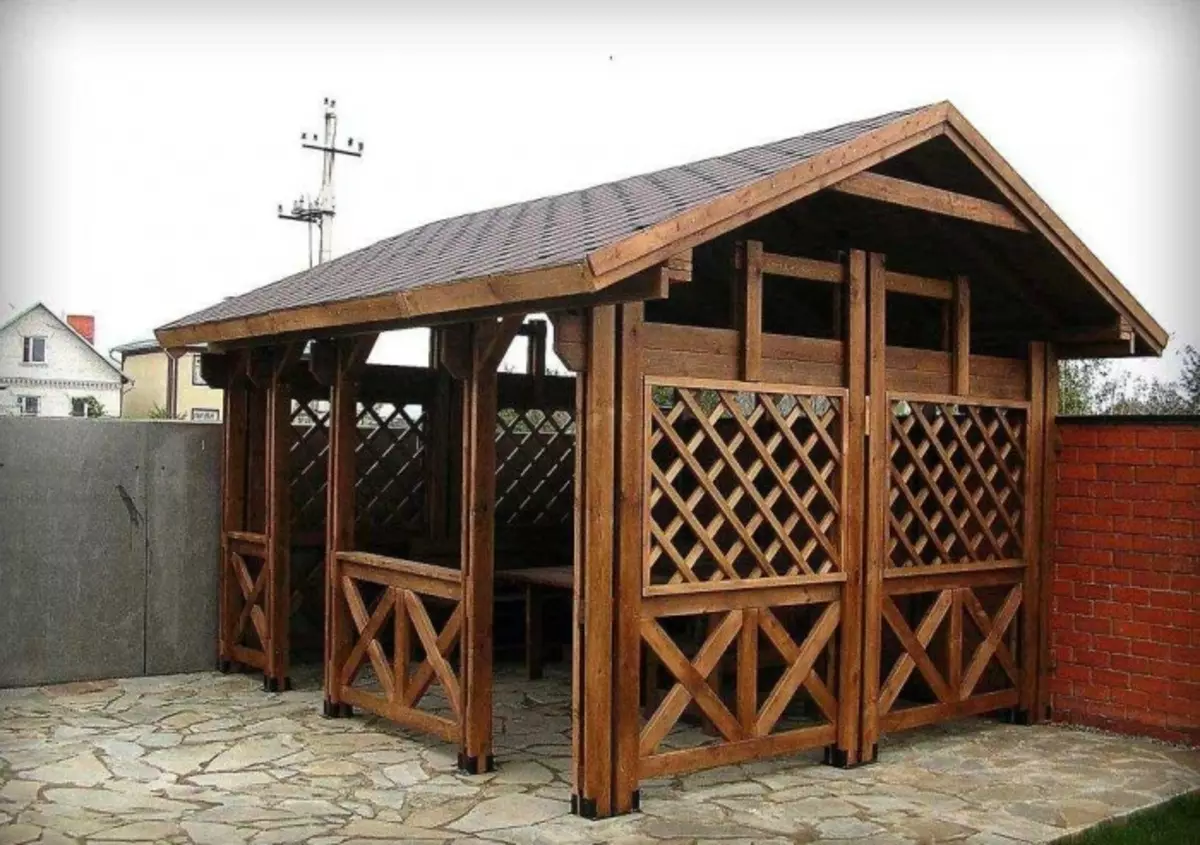 Ağac gazebos + foto 15634_3