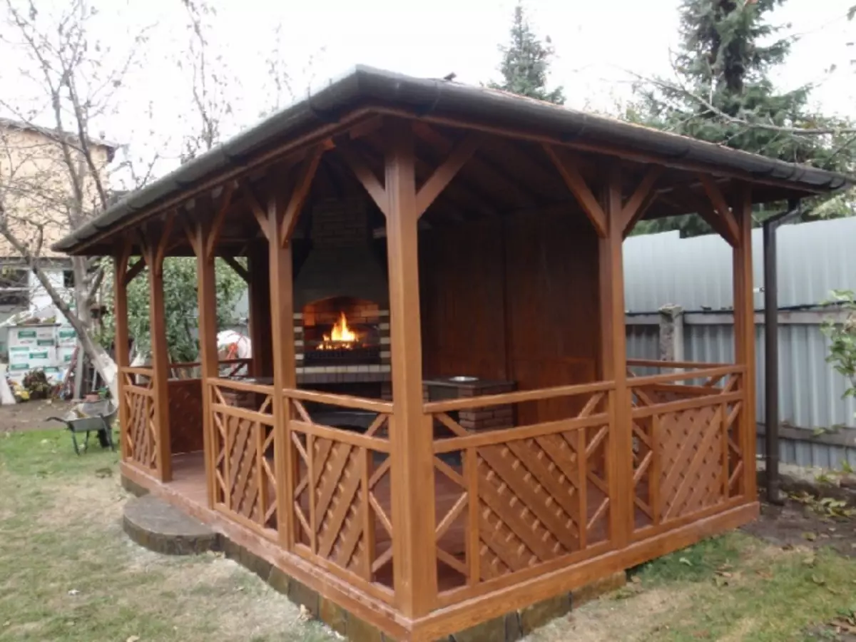 Ağac gazebos + foto 15634_5