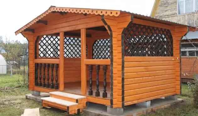 Ağac gazebos + foto 15634_6