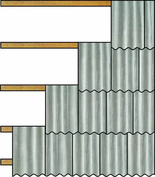 Hoe het dak van de garage te overlappen 15772_12