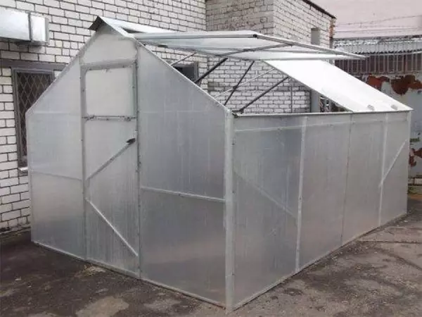 How to make a greenhouse with the opening roof with your own hands + photo 1590_1