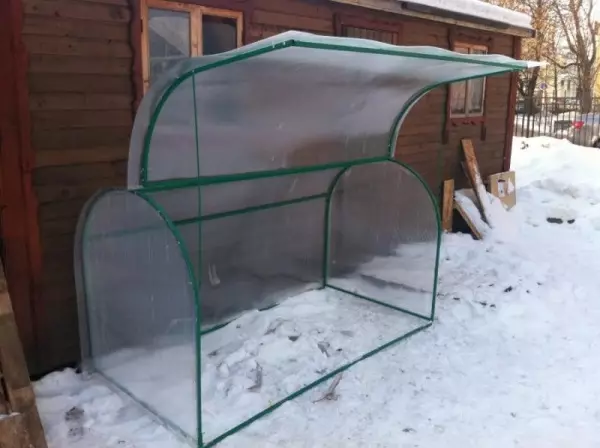 How to make a greenhouse with the opening roof with your own hands + photo 1590_8