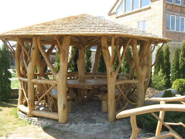 Rustic Style Arbor 15940_4