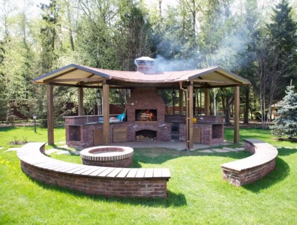 Barbecue Zone in Country House + Projects, Photo 15957_10