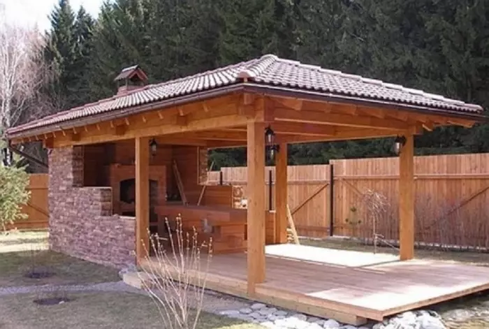 Barbecue Zone in Country House + Projects, Photo 15957_16
