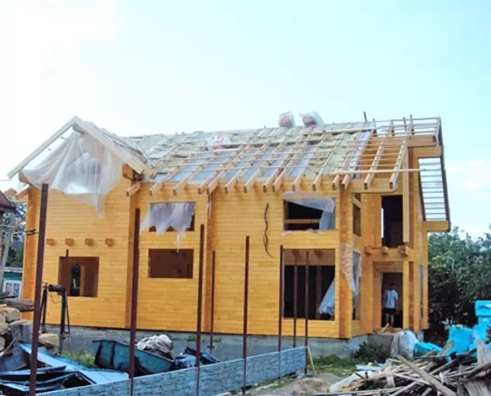 Technologia konstrukcyjna domu drewniana z klejonego baru 16168_5