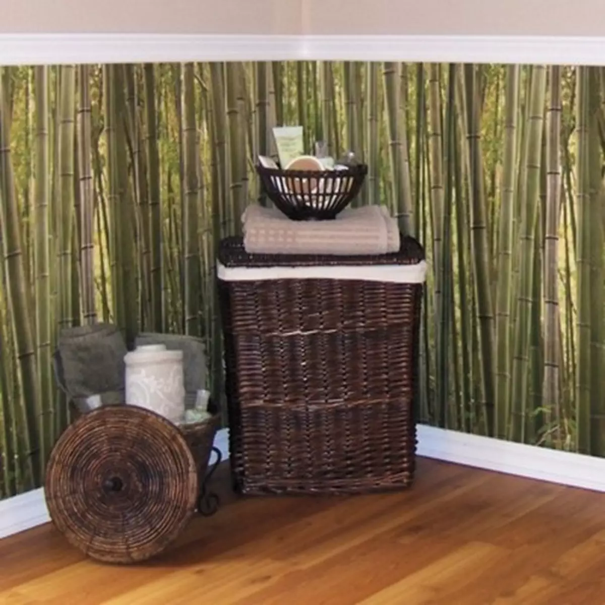 Hogyan ragadja meg a bambusz tapéta + videó 16206_10