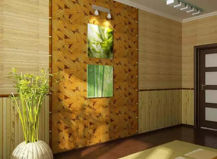 Cómo Glue Bamboo Wallpaper + Video 16206_7