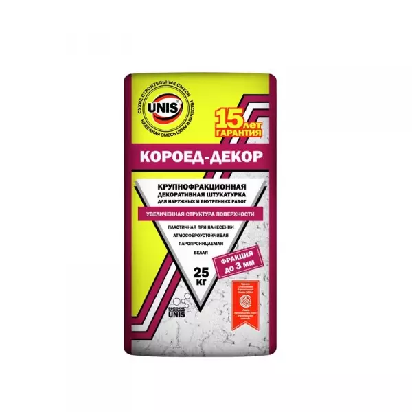 Plastera krastê dekorative bi destên xwe + vîdyoyê 16227_2