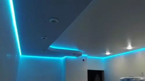 Φωτισμός στην αίθουσα με τέντωμα οροφής + φωτογραφία 16332_12