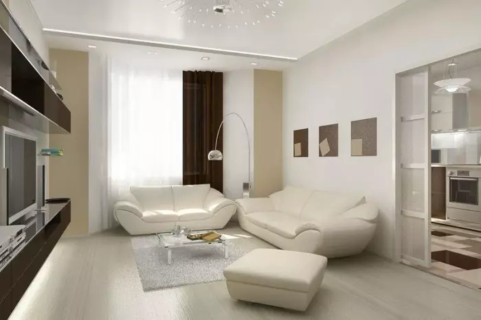 Living room design 18 meters + photo 16334_4