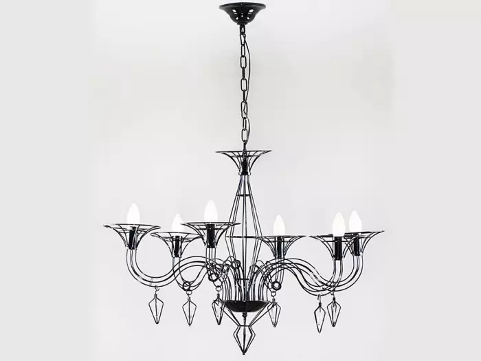 ጥቁር chandelier + ፎቶ 16349_10