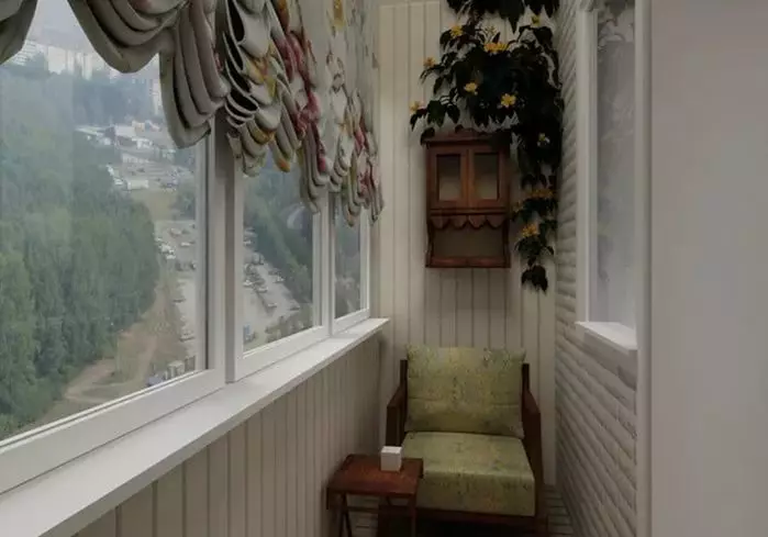 陽台上的窗簾：想法和照片 16479_5