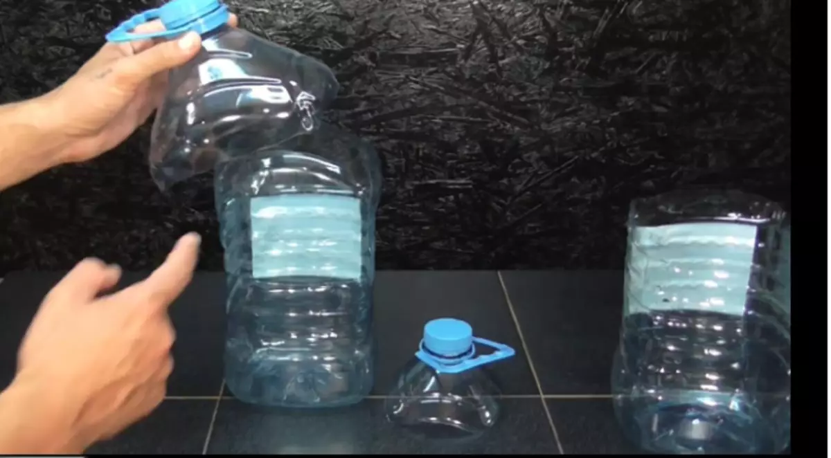 Aire acondicionado de botellas de plástico coas súas propias mans 1742_3