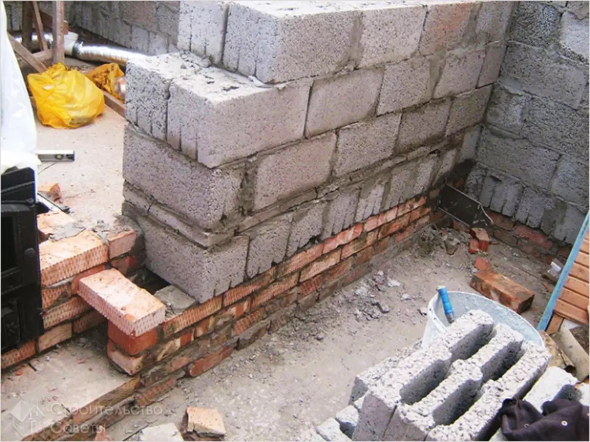 Поставување на бетонски блокови од керамит 19220_1