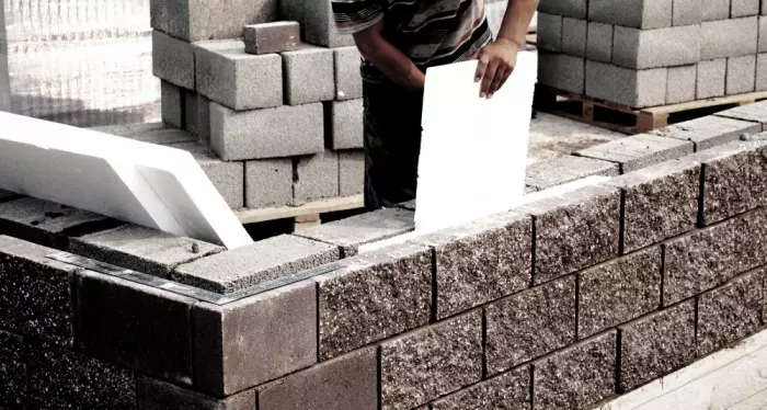 Ceramzite betono blokų klojimas 19220_3