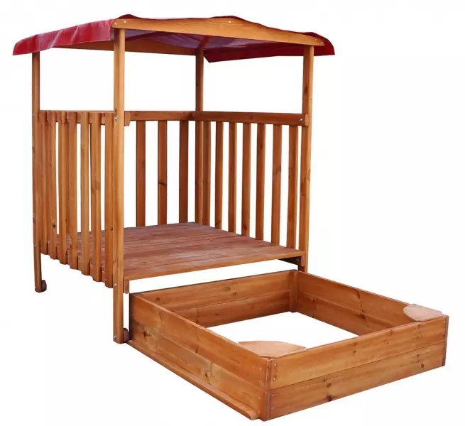 Sandbox của trẻ em: Đề án và bản vẽ 19311_8