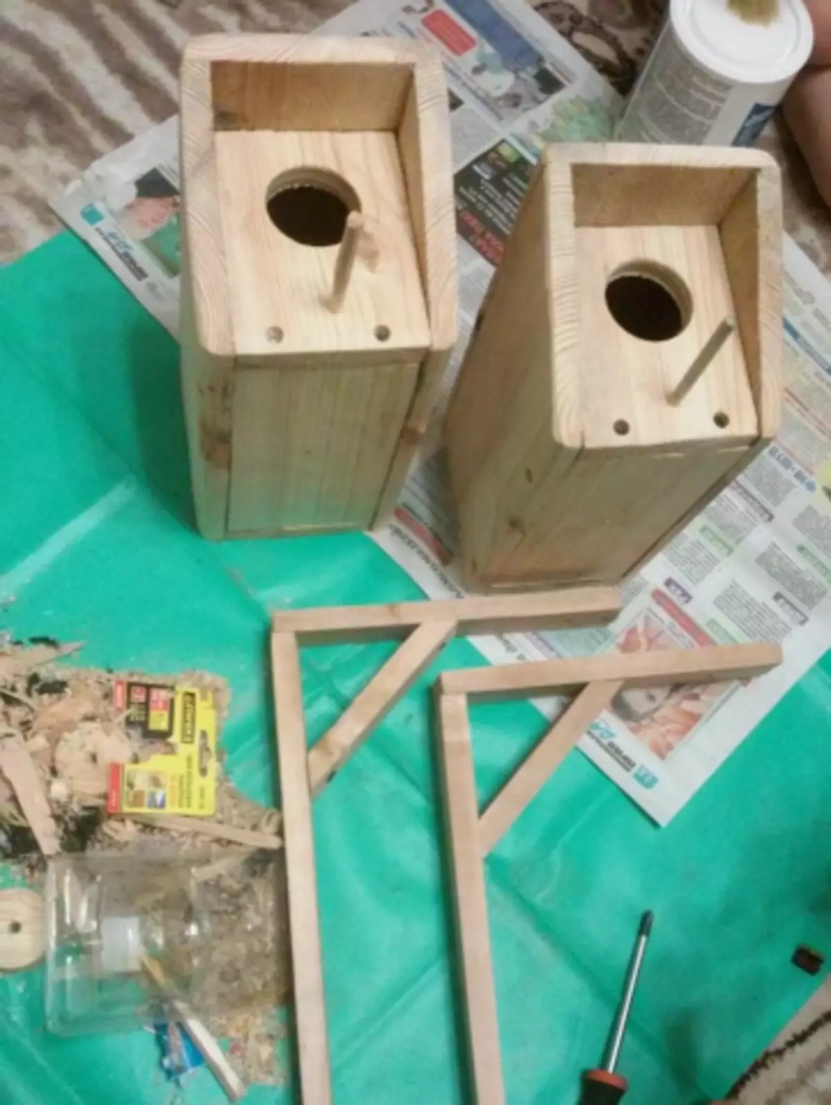 나무의 birdhouse : 자신을 만드는 방법, 그림, 계획, 사진 만드는 방법