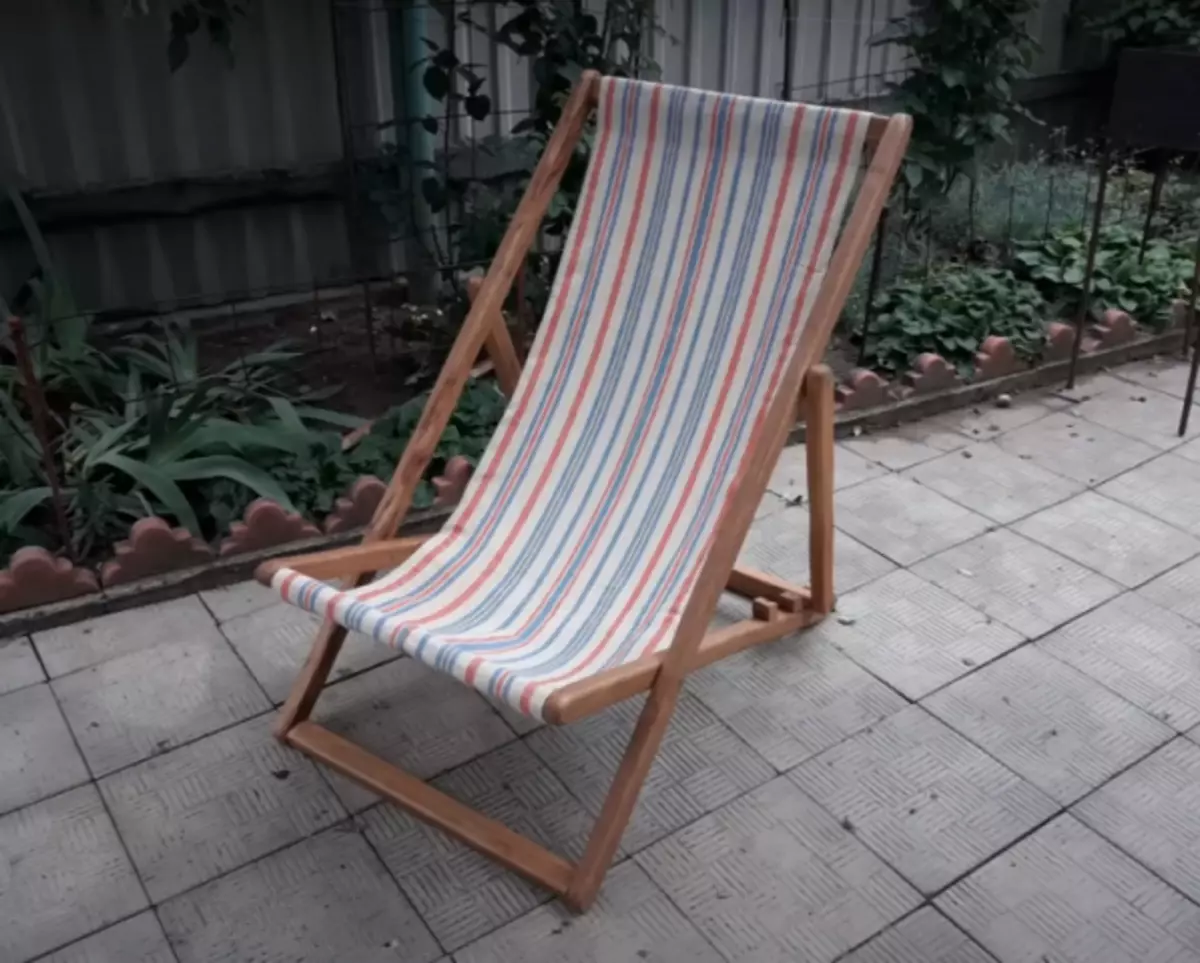 Comment faire une chaise longue pliante de l'arbre le faire vous-même