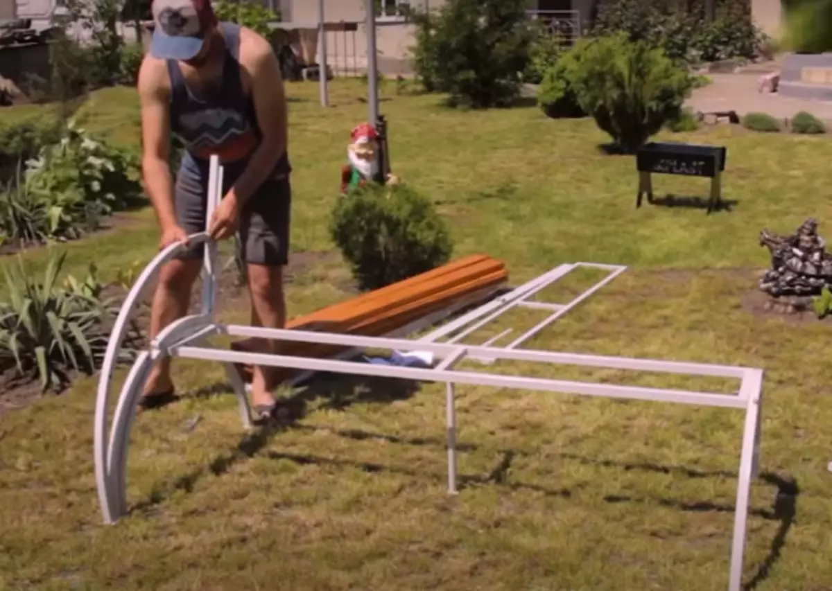 Как да направите трансформираща пейка със собствените си ръце: рисунки, снимки, видео