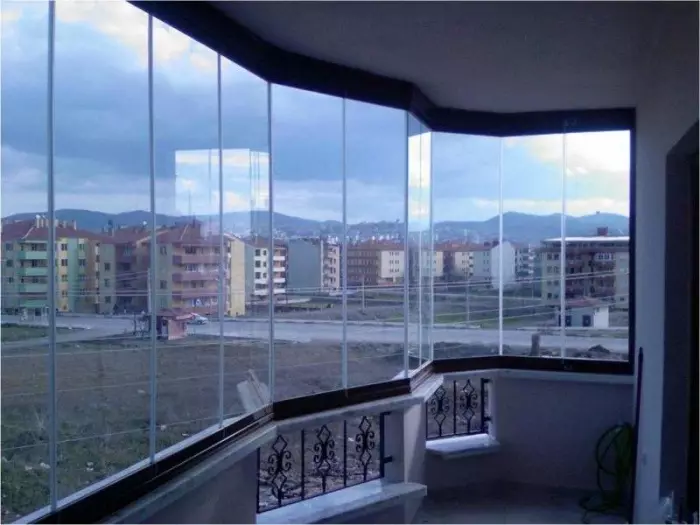 Балкондағы панорамалық терезе + фотосурет 3864_4