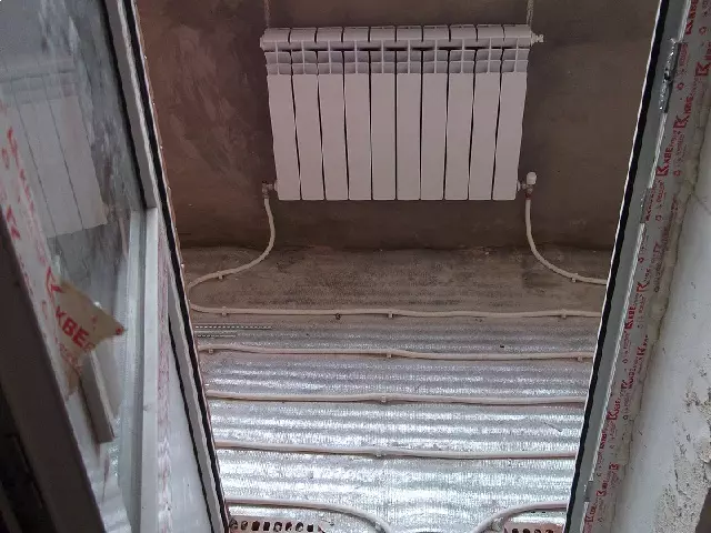 Varmt golv på balkongen från uppvärmning 3877_3