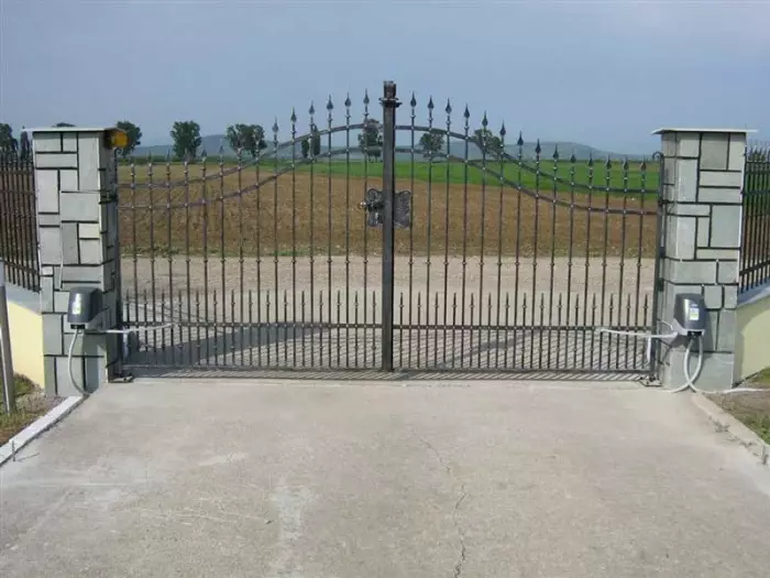 Gate for dacha 4056_5