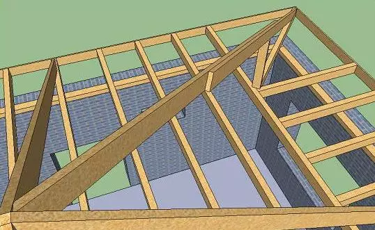 Jak udělat stanovou střechu: zařízení, diagram, doom, photo