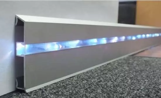 I-Aluminium Plinth ene-LED Backlight