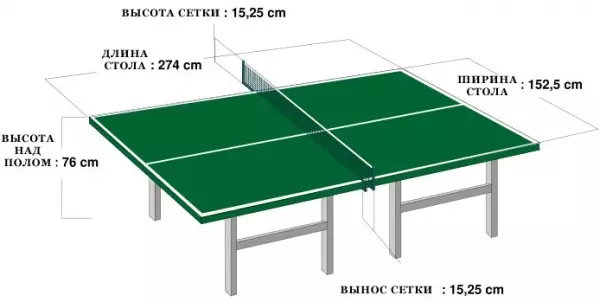 Өз колуңуз менен берүү үчүн стол: жыгач, теннис, бардык аба ырайы 450_10