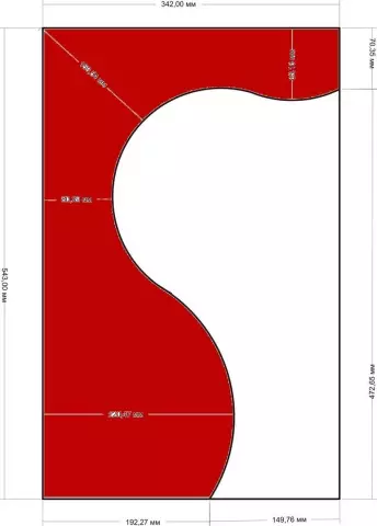 Spike Stretch lubos: Curvilinear ir tiesiai, nuotrauka interjere