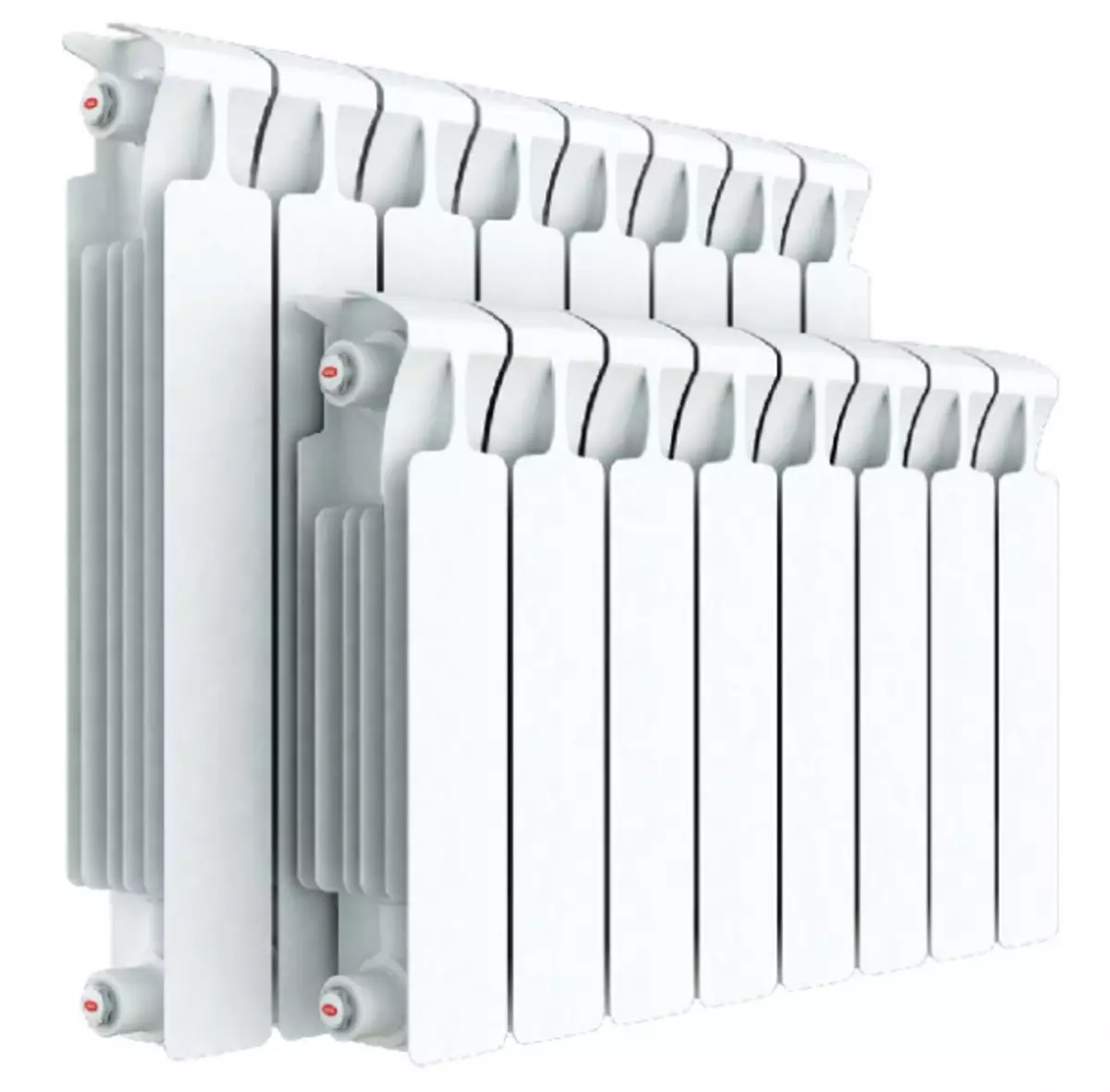Bimetālisko apkures radiatoru siltuma ražošana: tabula 4718_1