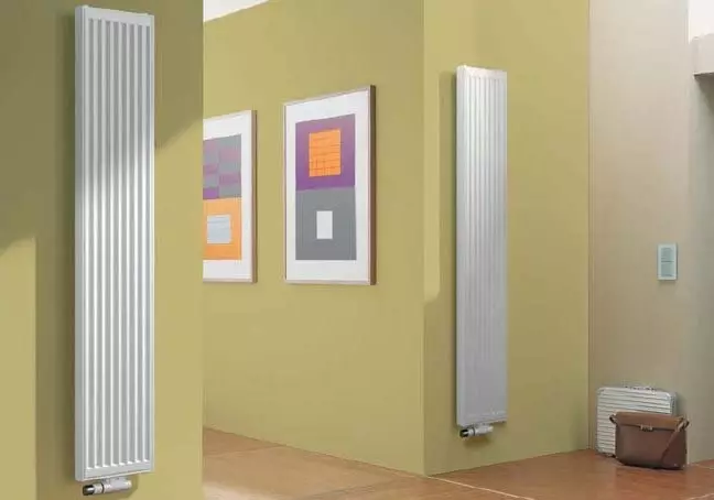 Függőleges fűtési radiátor