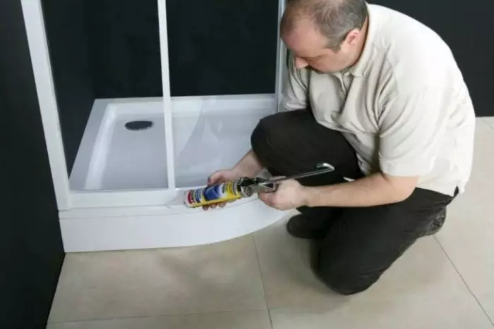 Een doucherhoek installeren met een pallet 4782_15