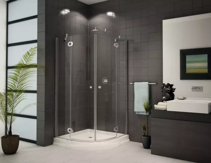 Eine Dusche-Ecke mit einer Palette installieren 4782_2